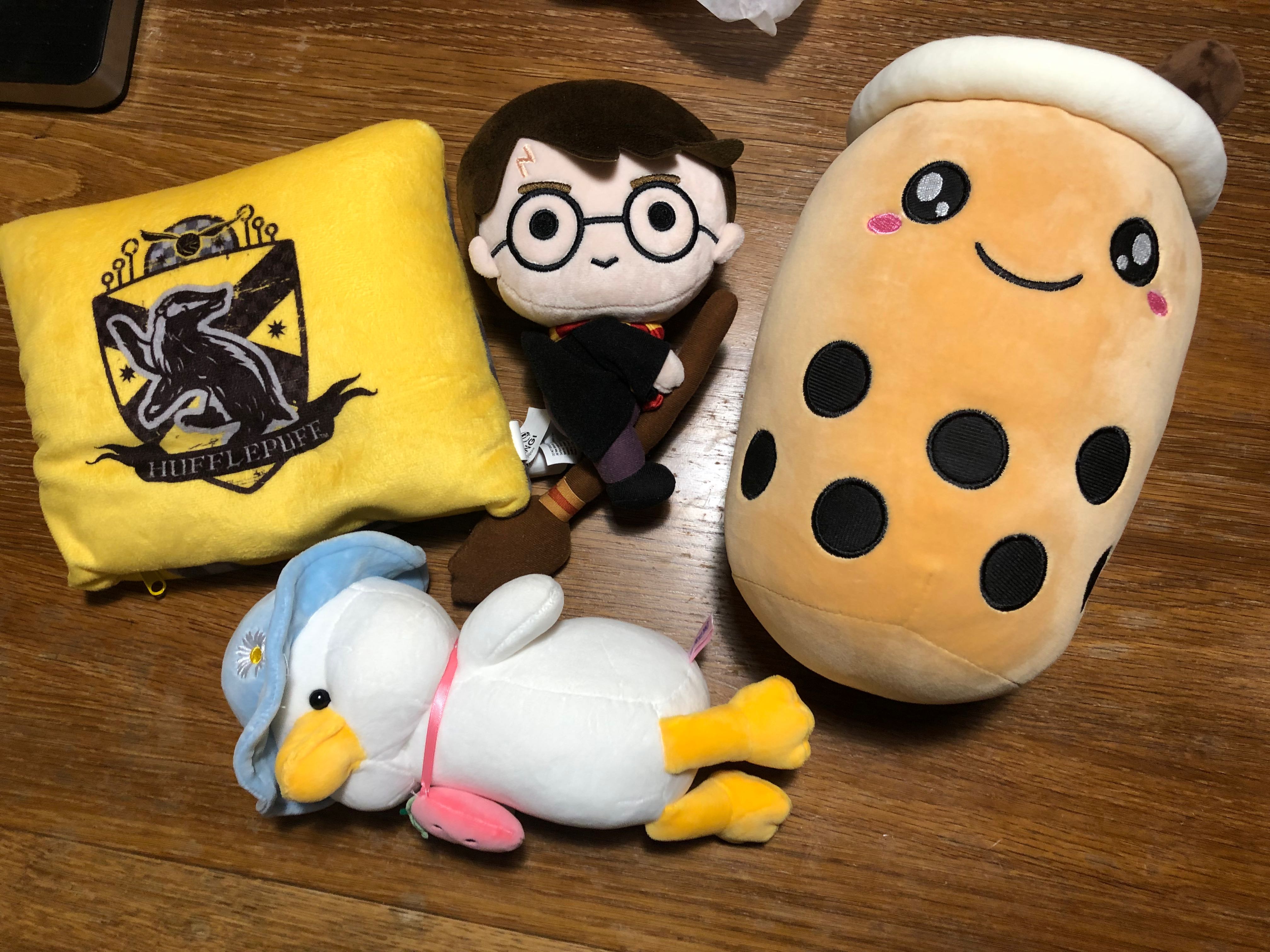 soft toys | boba tea bubble duck hufflepuff harry potter hogwarts ...