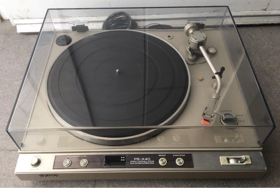 Sony PS-x40 Direct Drive turn table, Audio, Other Audio Equipment on ...