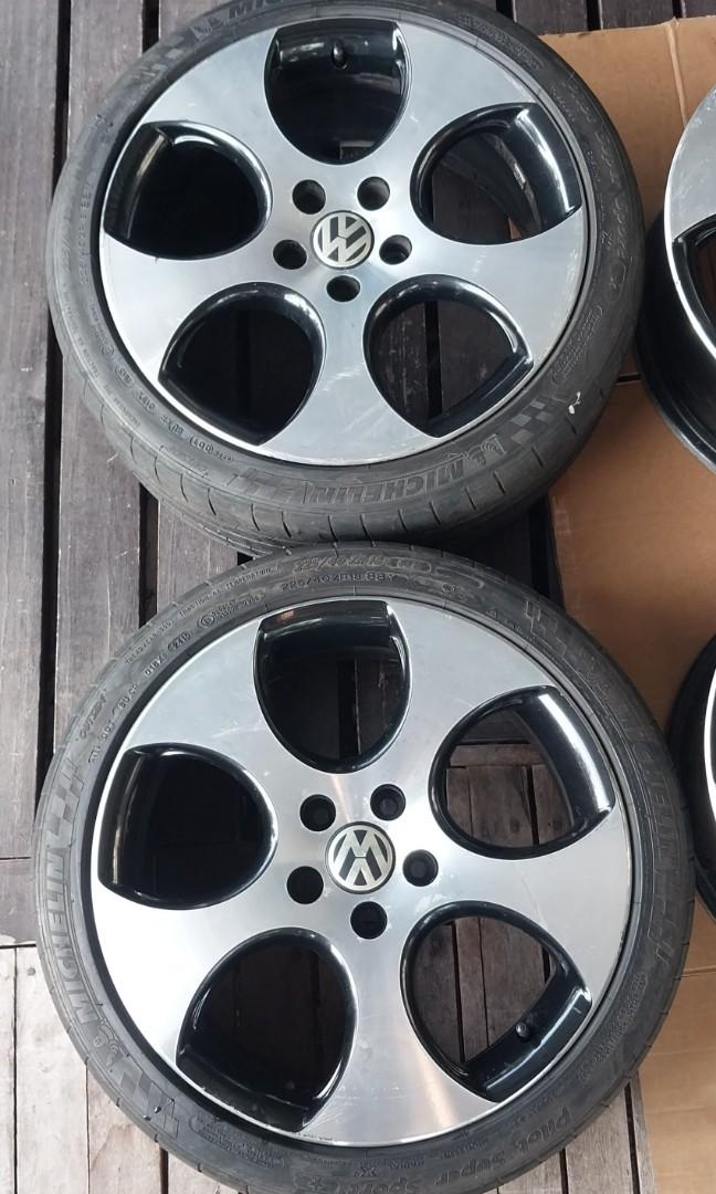 sport rim golf gti mk6 original 18", Auto Accessories on Carousell