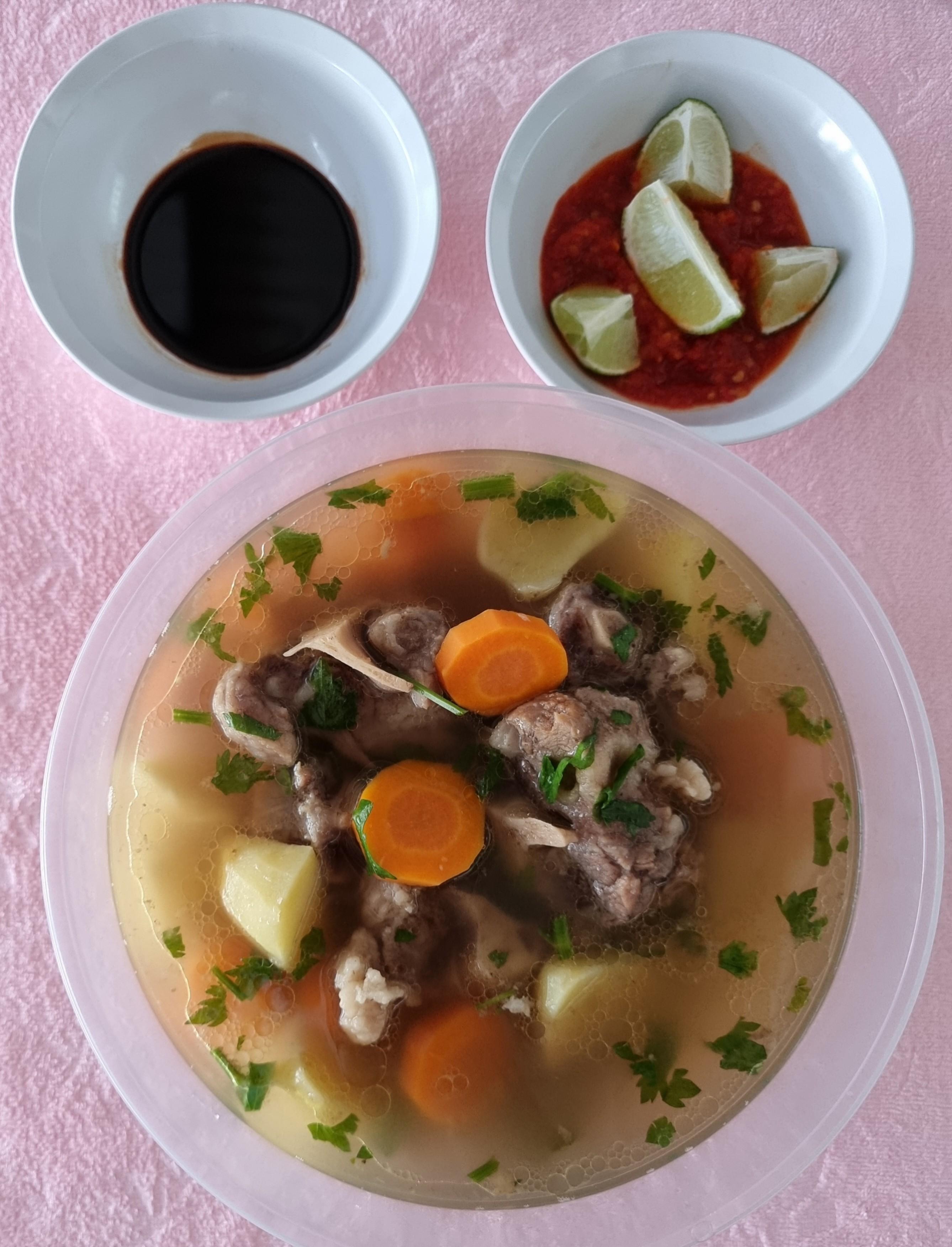 Sup Buntut/ Oxtail Soup, Food & Drinks, Local Eats on Carousell