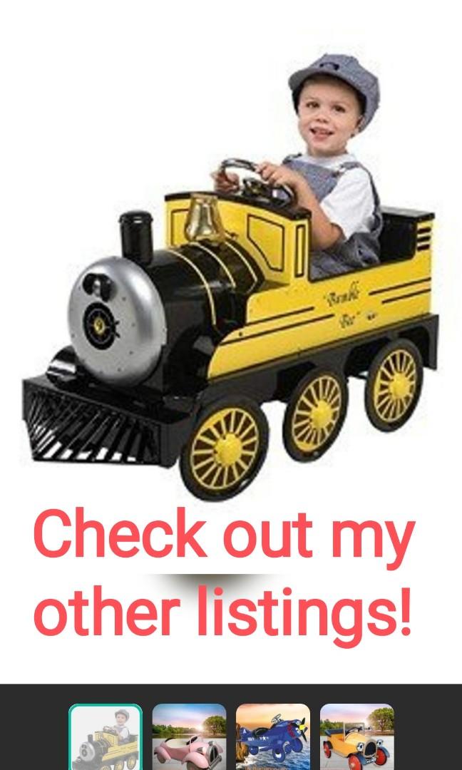 Super Rare Thomas Train Pedal Car, Hobbies & Toys, Toys & Games on ...