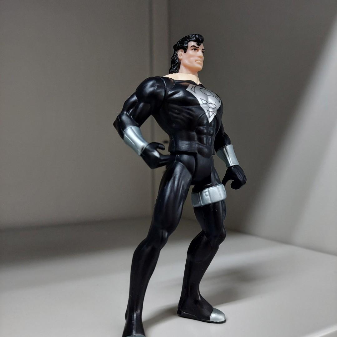 Superman Black (Laser) 1995 Man of Steel Kenner Action Figure, Hobbies ...