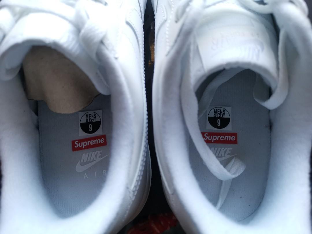 Supreme Nike AF1 US9, Men's Fashion, Footwear, Sneakers on Carousell