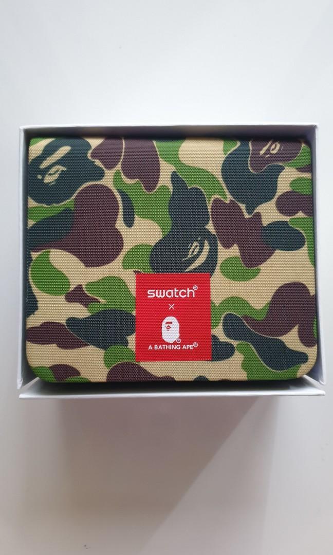 Swatch X Bathing Ape BAPE Olympic watch, Men's Fashion, Watches ...