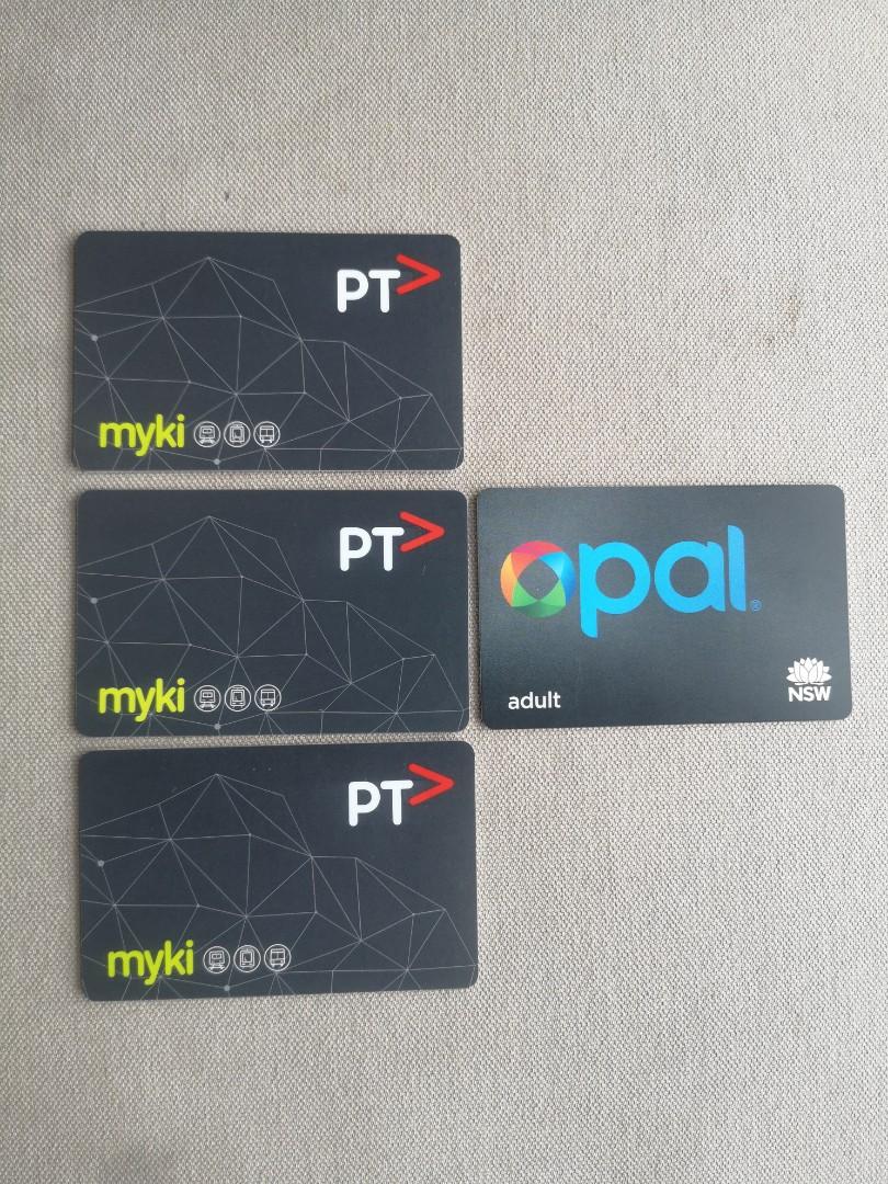 Sydney Opal card and Melbourne Myki cards, Tickets & Vouchers, Local ...