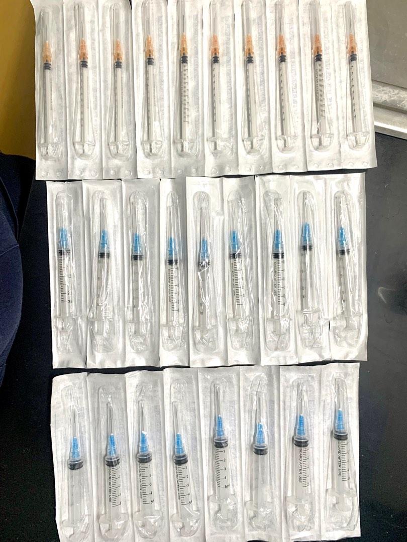 Syringe 1cc/3cc/5cc/10cc, Health & Nutrition, Medical Supplies & Tools ...