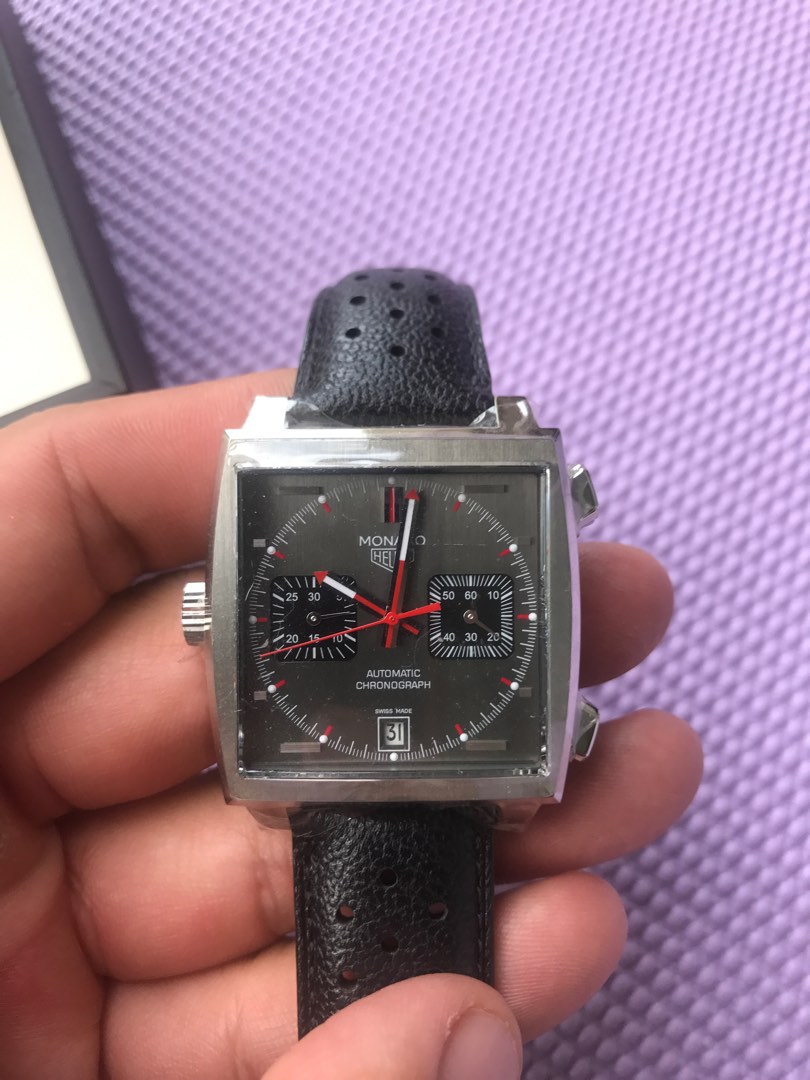 Tag Heuer MONACO limited edition *rare*, Men's Fashion, Watches ...
