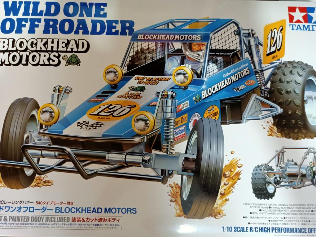 Tamiya Wild One Blockhead Motors, Hobbies & Toys, Toys & Games on Carousell