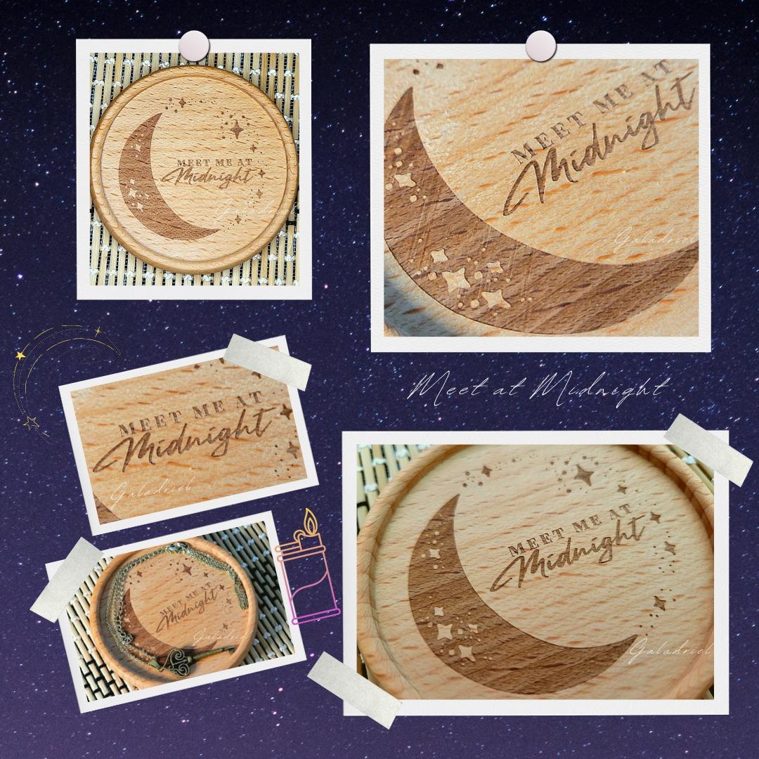 Taylor Swift Midnights Album | Meet me at Midnight Wooden Coaster | Fan ...
