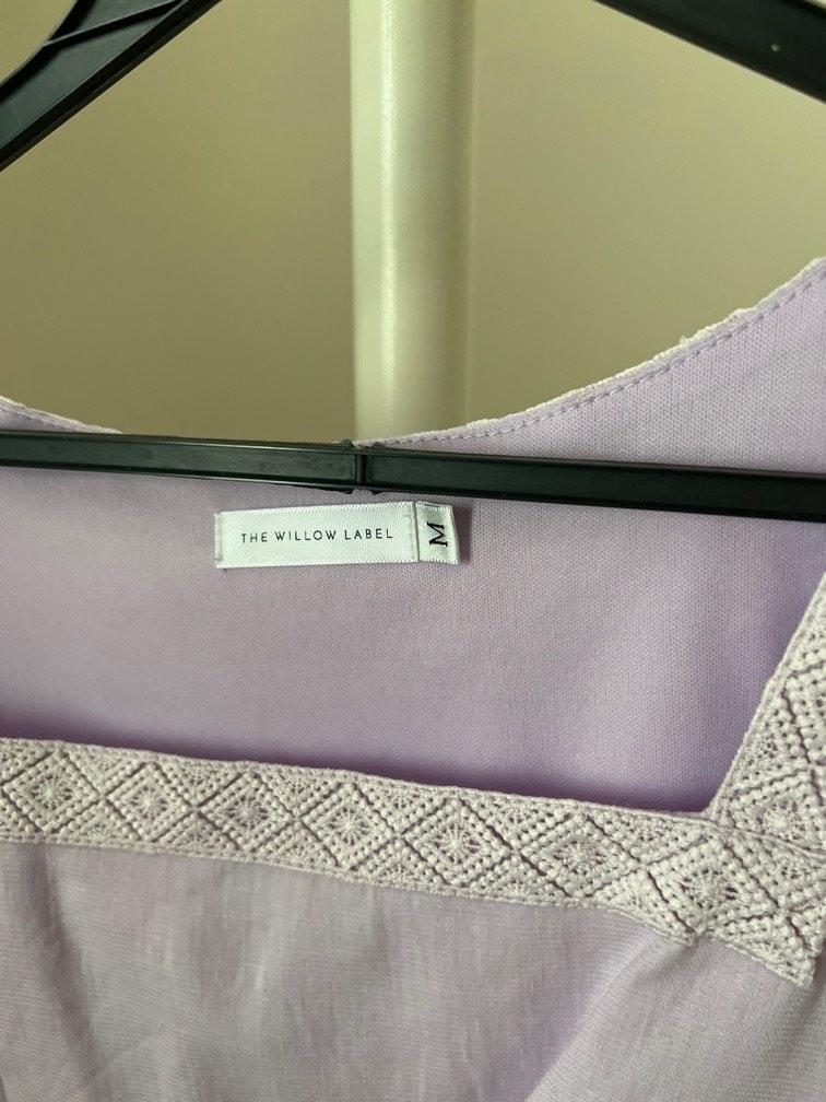 The Willow Label Purple Crop Top, Women's Fashion, Tops, Other Tops on ...