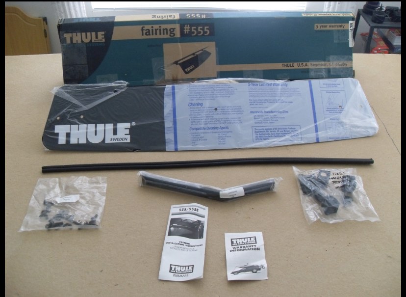THULE Wind Fairing (NOS) Made In USA (RARE), Auto Accessories on Carousell