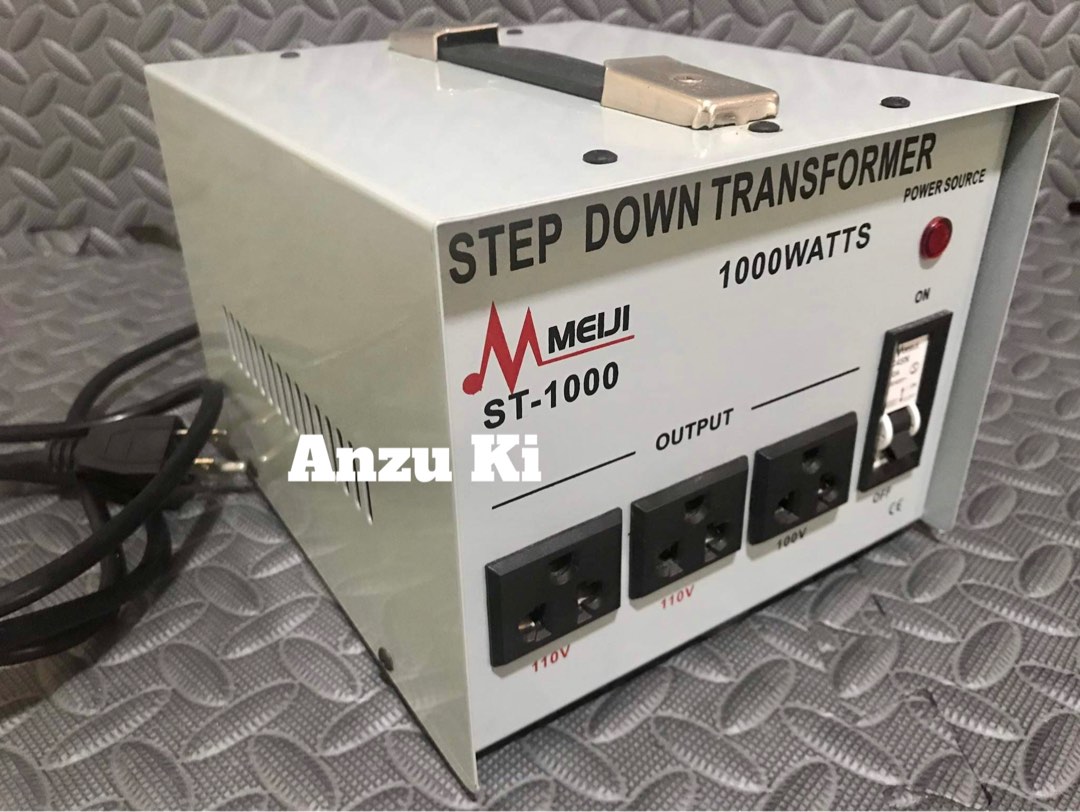 Transformer / Meiji Step Down Transformer 1000 Watts, Furniture & Home ...