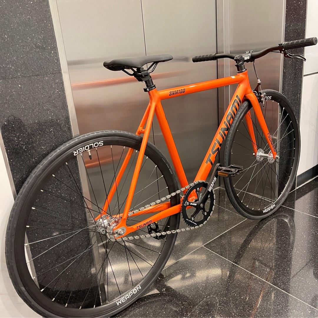 Tsunami fixie bike /Tsunami SNM100/frame set ($330)complete bike ($659 ...
