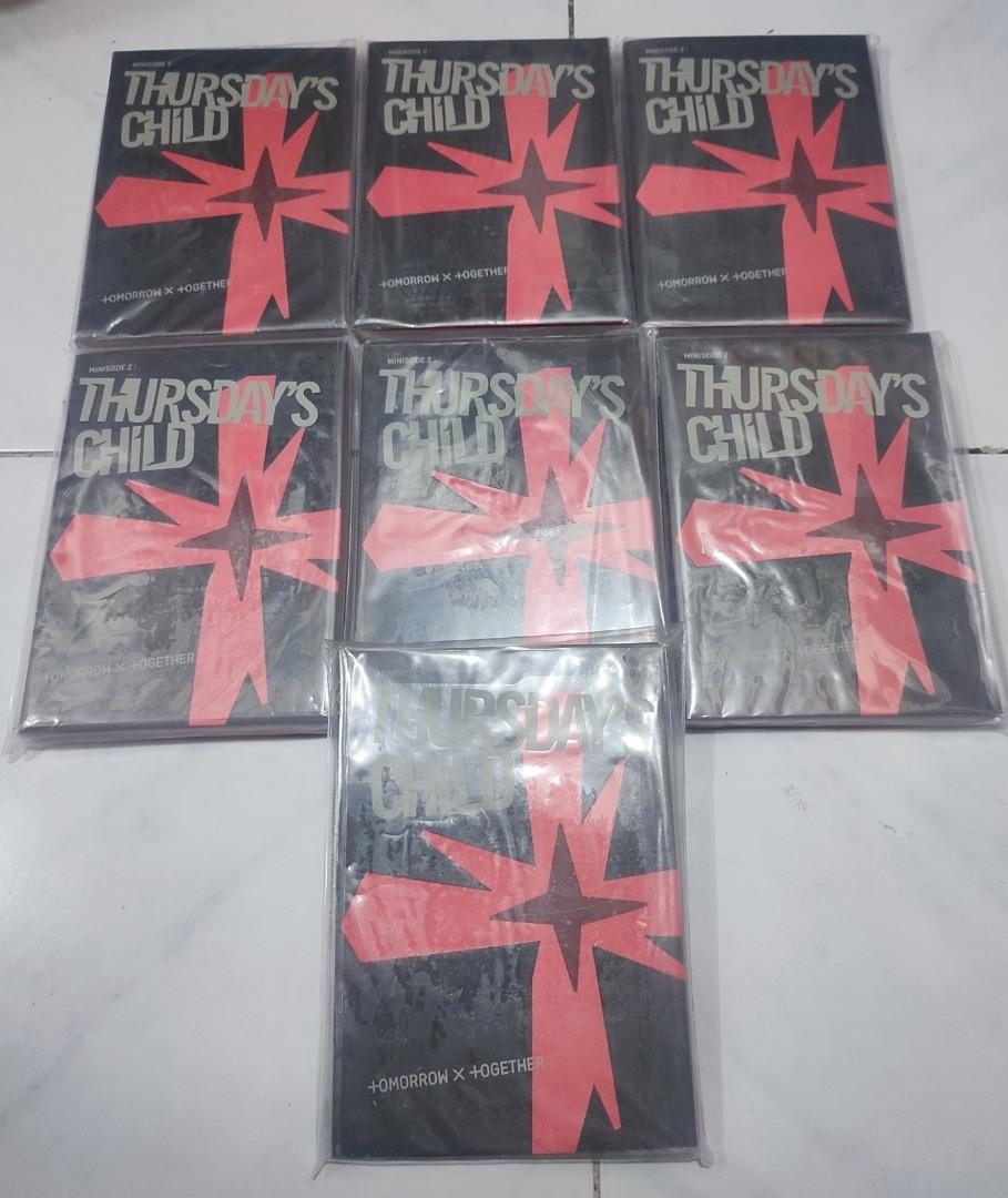 TXT THURSDAY CHILD | UNSEALED, Hobbies & Toys, Memorabilia ...