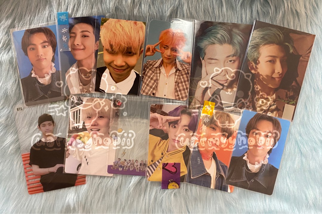 ube koo thomasian koo decokit deco kit deco film set wts lfb ph jin seokjin butter cream namjoon ...