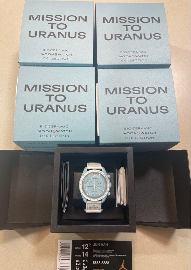 Uranus moonswatch omega, Luxury, Watches on Carousell
