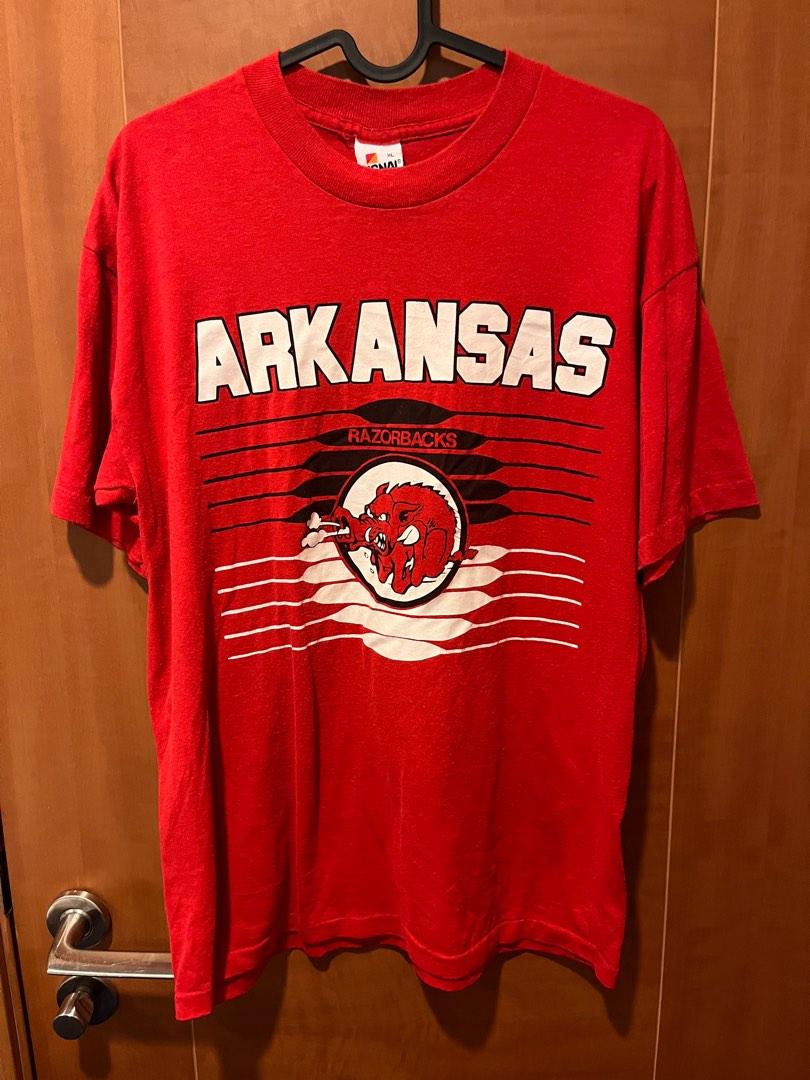 Vintage Arkansas Razorback Tee, Men's Fashion, Tops & Sets, Tshirts ...