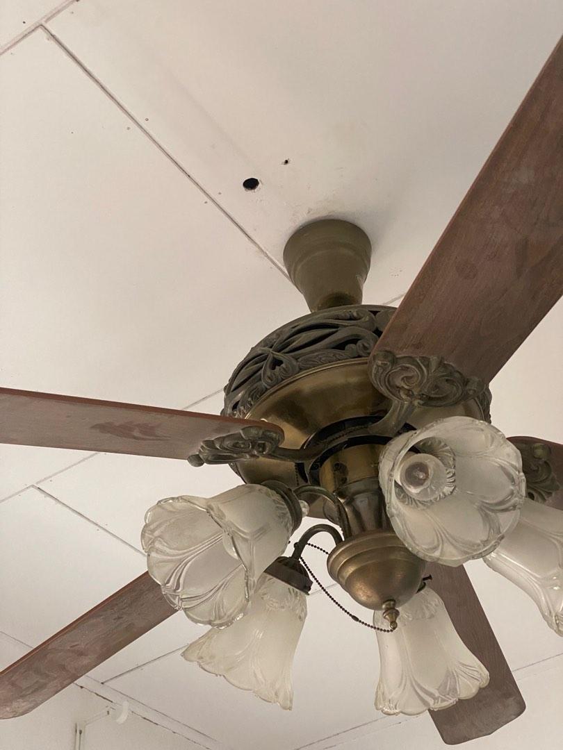 Vintage Ceiling Fan, TV & Home Appliances, Electrical, Adaptors ...