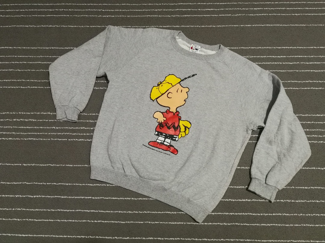 Vintage CHARLIE BROWN SNOOPY M, Men's Fashion, Coats, Jackets and ...