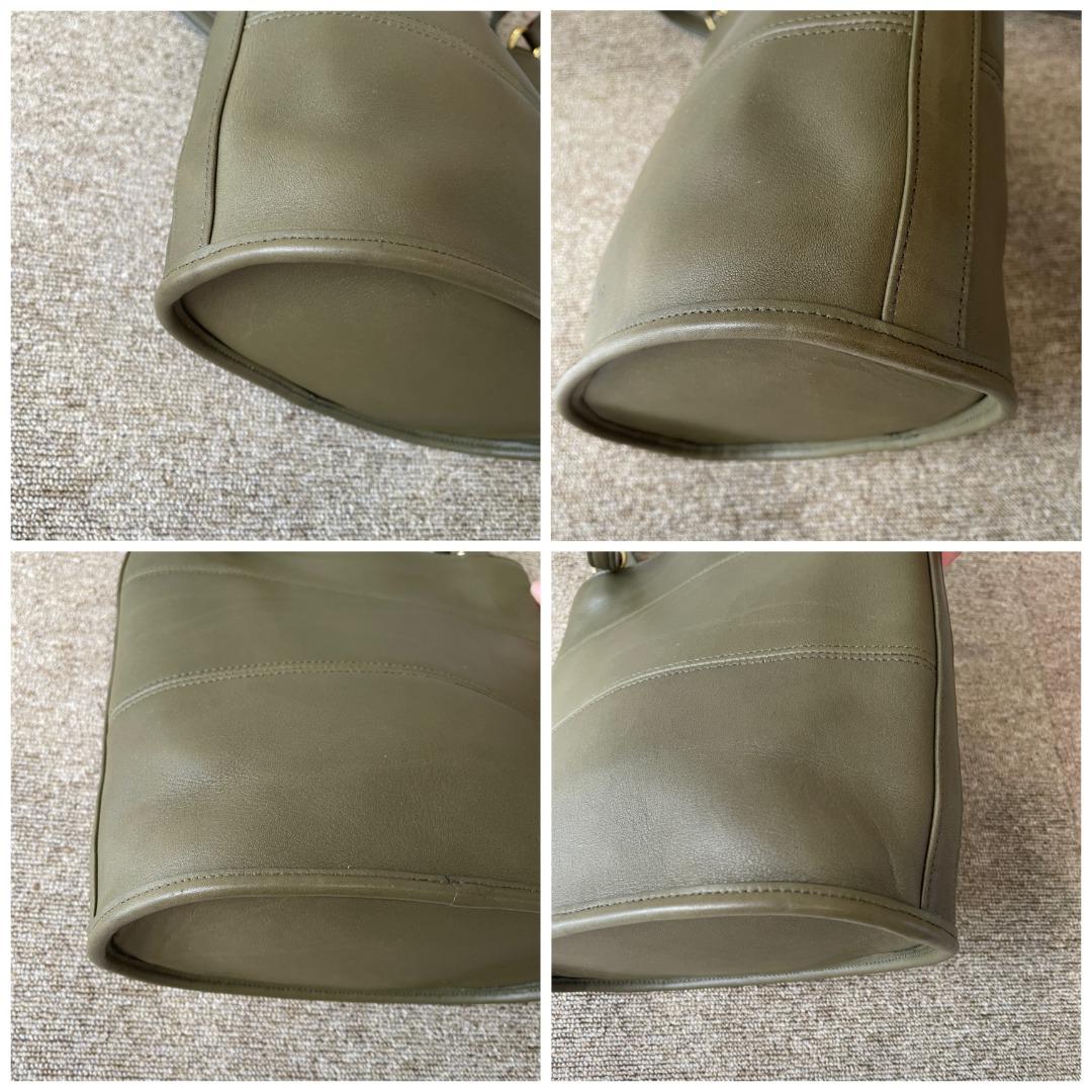 Vintage COACH Tribeca Olive Green Bucket Tote, Vintage COACH Green ...