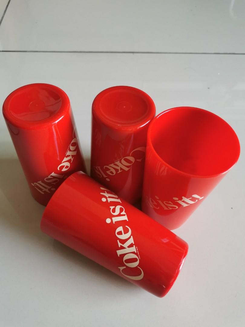 Vintage Coca Cola Cups, Hobbies & Toys, Collectibles & Memorabilia ...
