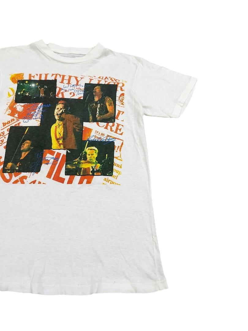 Vintage Sex Pistols The Filthy Lucre 1996 Tour Japan Mens Fashion