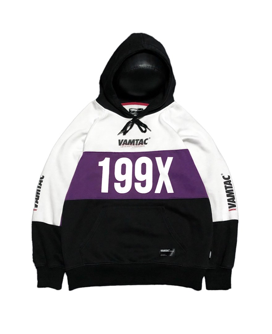 Vintage Vamtac 199X Multi Print Hoodie, Men's Fashion, Tops & Sets ...