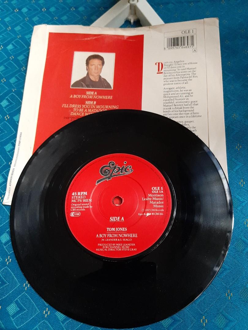 Vinyl 45rpm Tom Jones Hobbies And Toys Music And Media Vinyls On Carousell