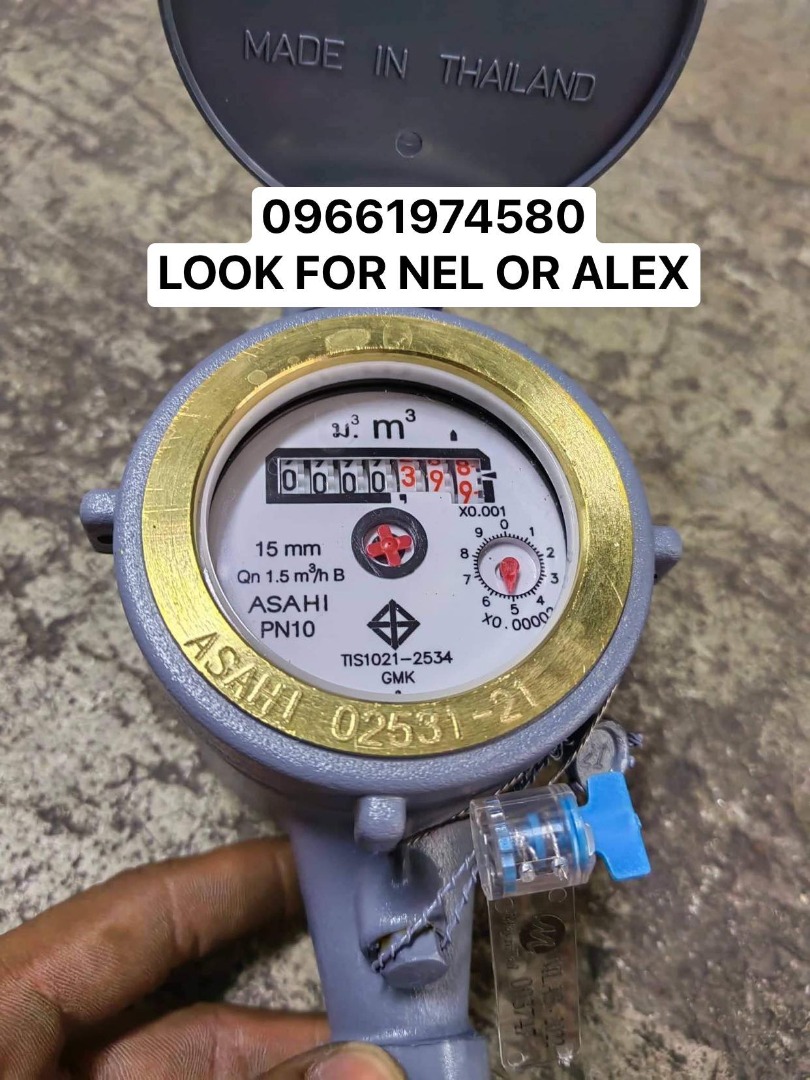 WATER METER, Commercial & Industrial, Industrial Equipment on Carousell