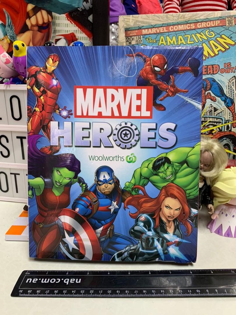 Woolworths marvel heroes collectibles disc, Hobbies & Toys, Toys ...