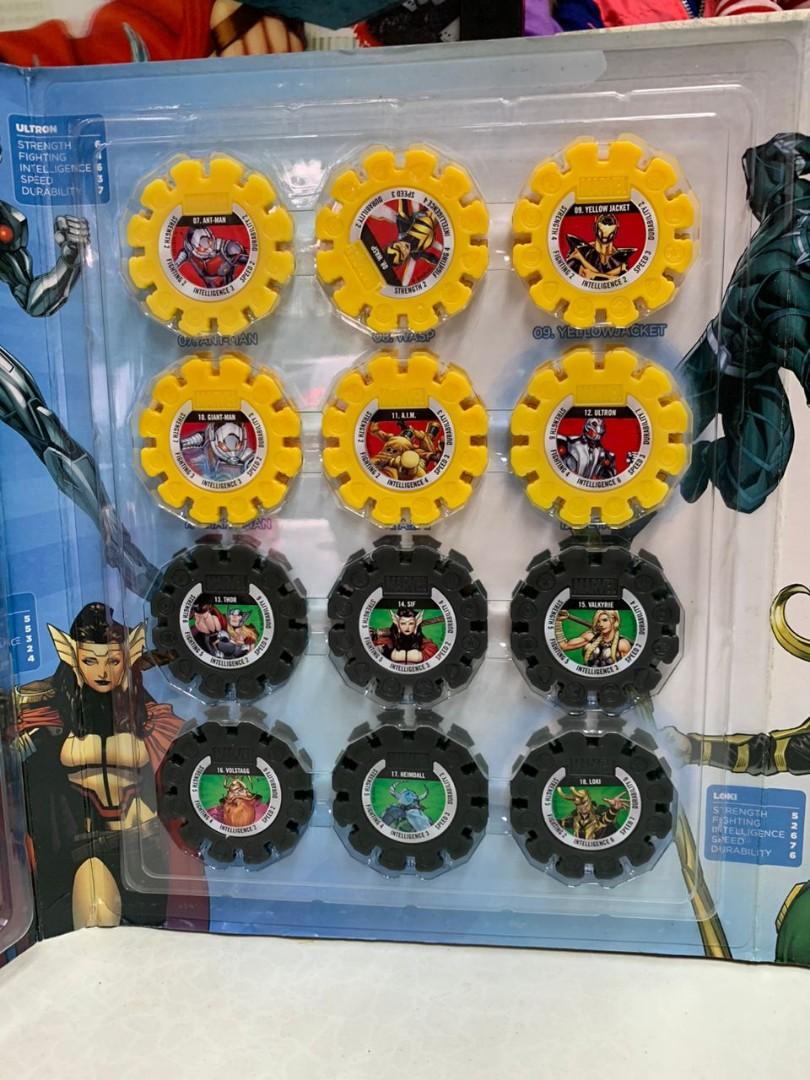 Woolworths marvel heroes collectibles disc, Hobbies & Toys, Toys ...