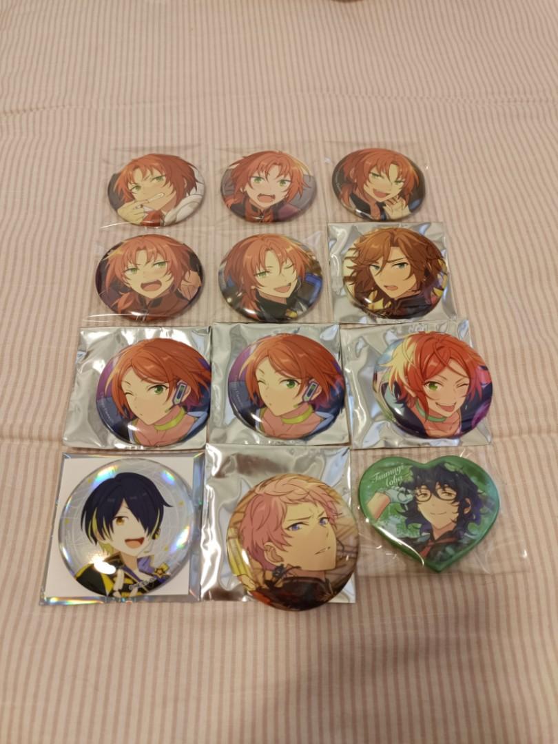 [WTS] Ensemble Stars Enstars Badge Badges Leo Mama Twinks Tsumugi Heart ...