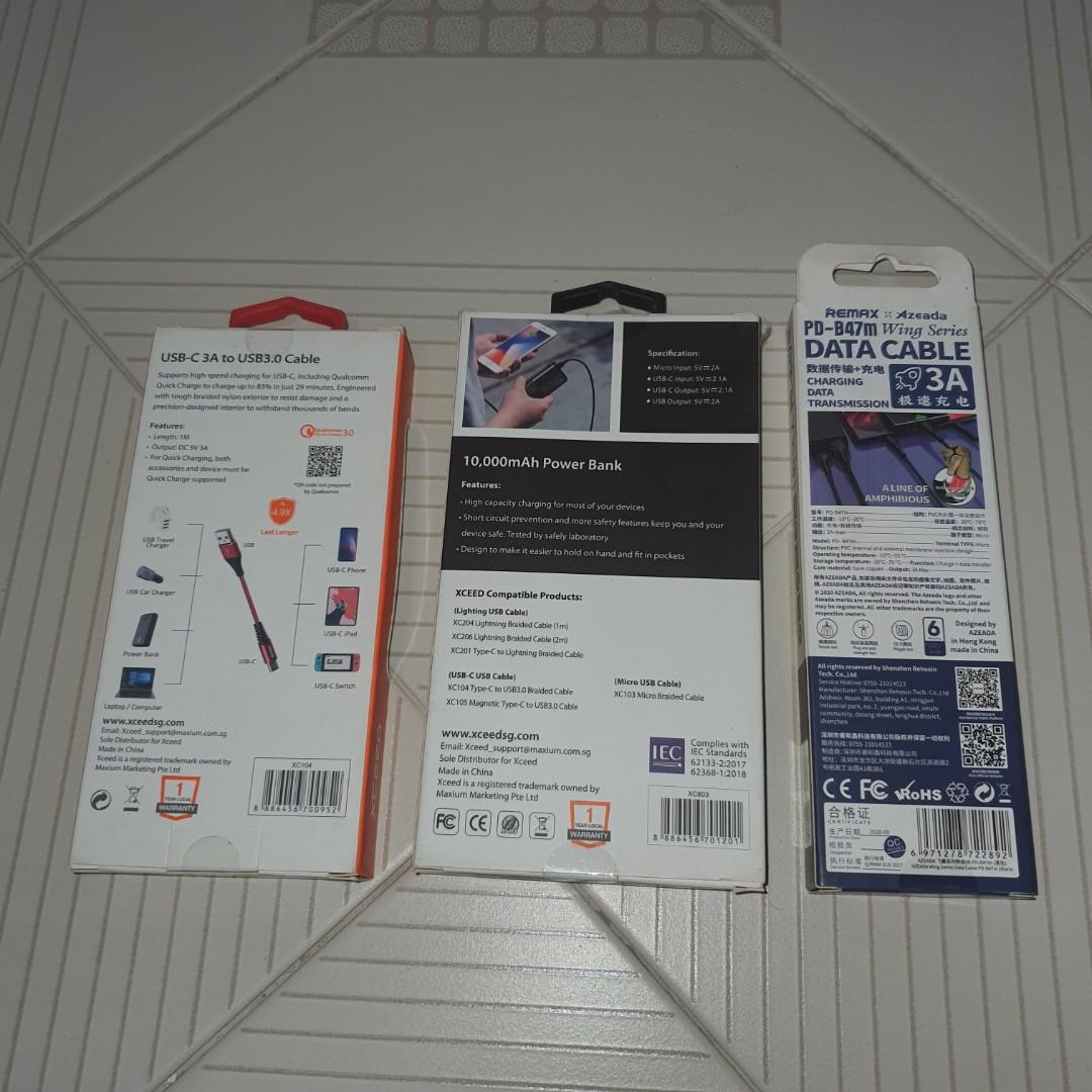 XCEED Powerbank 10000mah with XCEED Type C fast & Micro USB charging ...