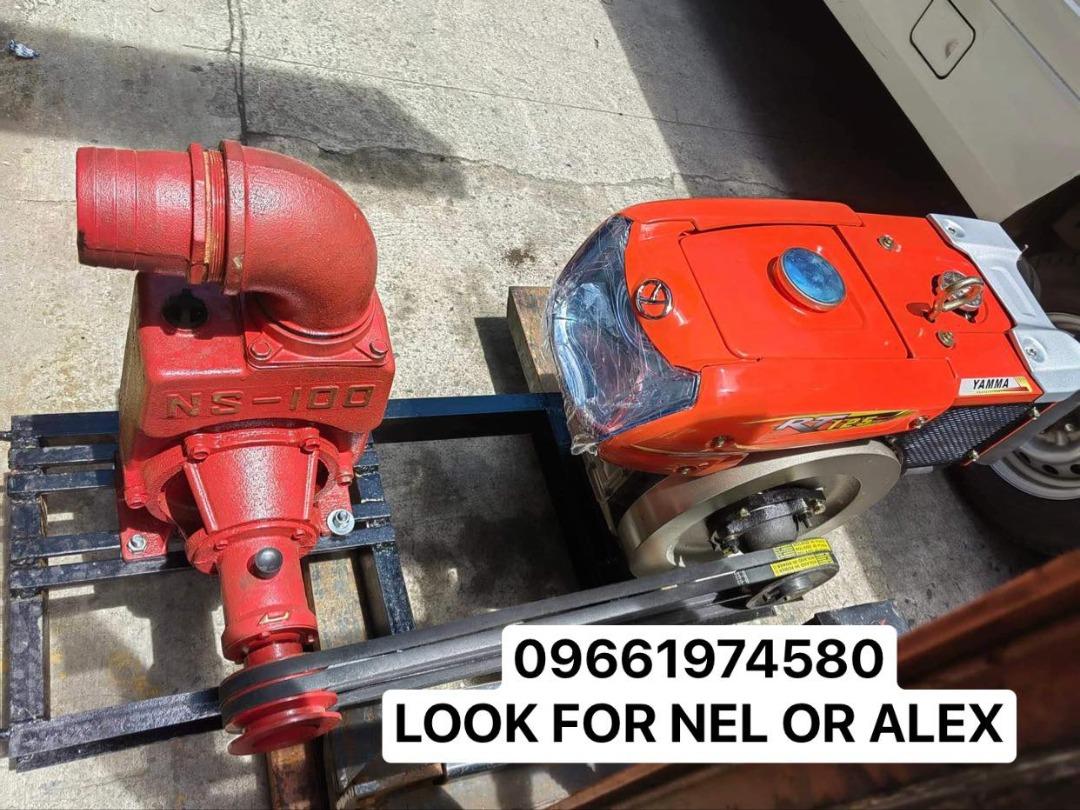 YAMMA WATERCOOLED DIESEL ENGINE WITH PUMP 4", Commercial & Industrial ...