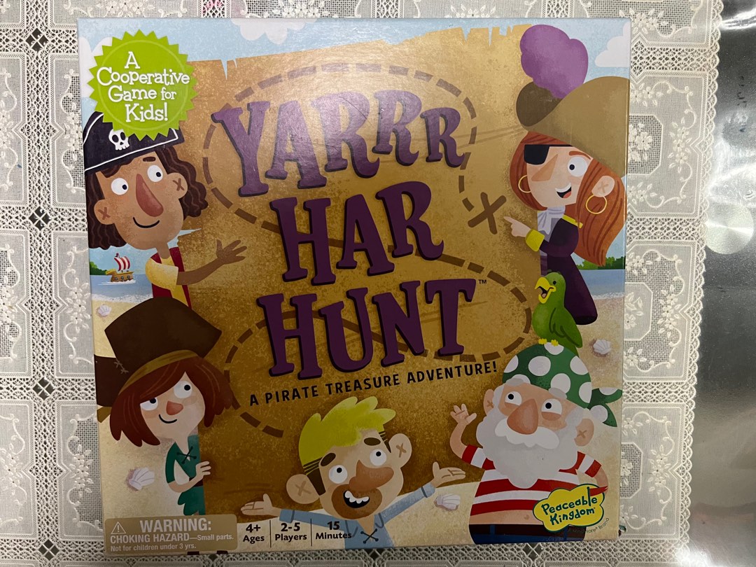 Yarrr Har Hunt - a pirate treasure adventure, 興趣及遊戲, 玩具 & 遊戲類 - Carousell