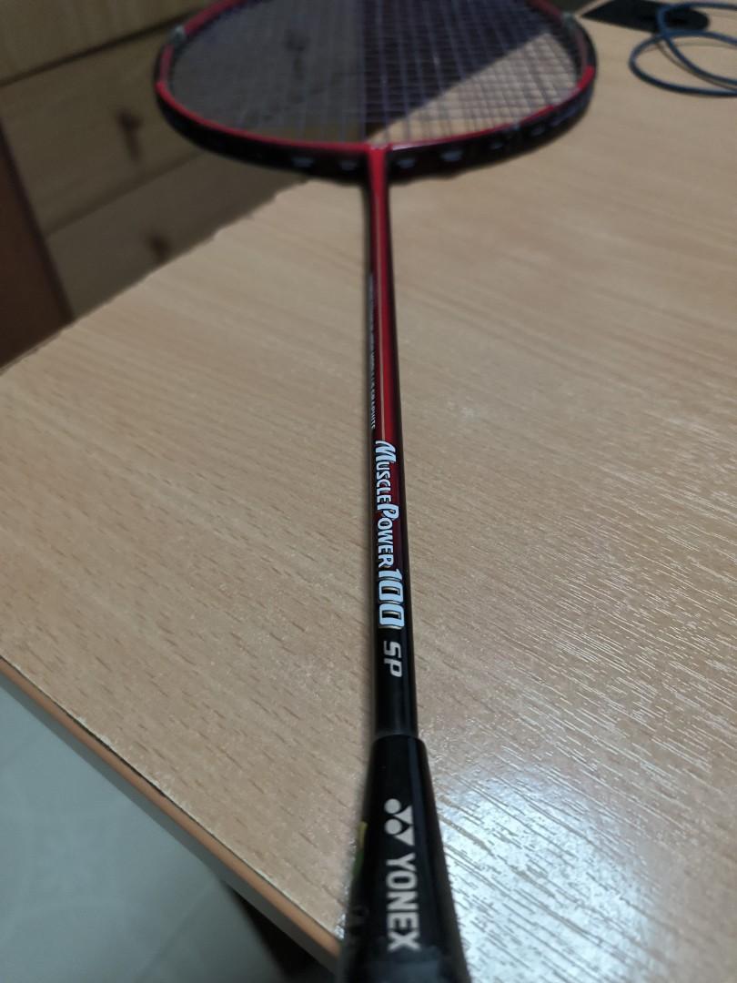 Yonex Muscle Power 100 SP, Sports Equipment, Sports & Games, Racket & Ball Sports on Carousell