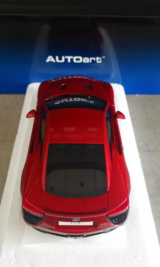 *Reserved* 1/18 Autoart Lexus LFA (Pearl Red) - #78853, Hobbies & Toys ...