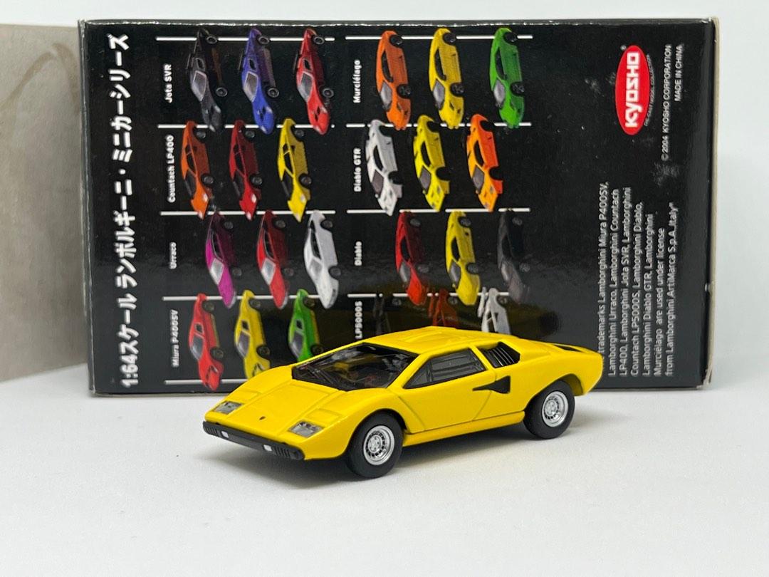 1/64 Kyosho Lamborghini Countach Assorted, Hobbies & Toys, Toys & Games ...