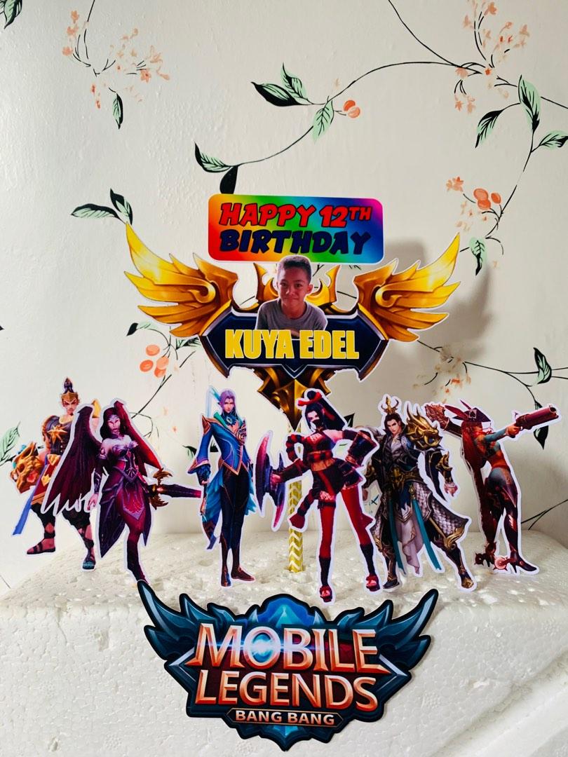 2D Printed Themed Cake Topper, Hobbies & Toys, Stationary & Craft ...