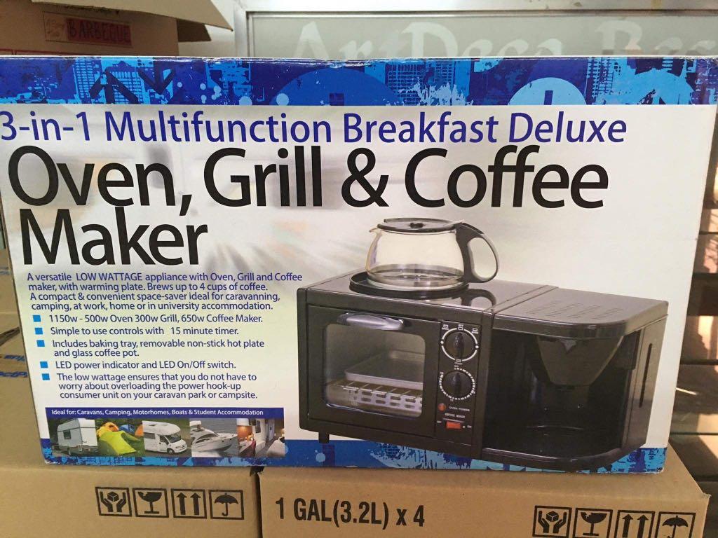 3in1 Oven Grill and Coffe Maker, TV & Home Appliances, Kitchen ...