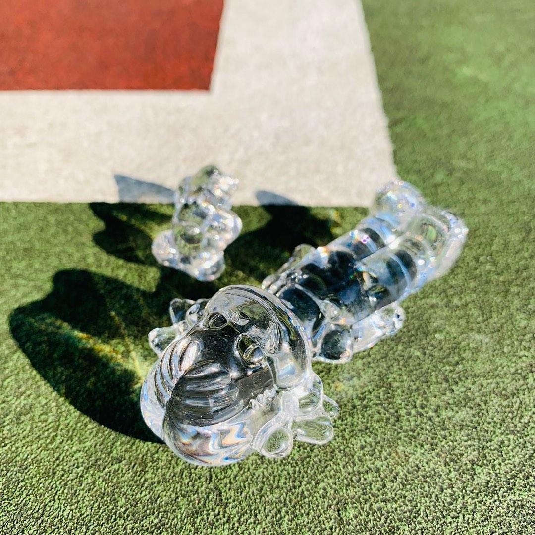 不二家 ペコちゃん 牛奶妹 Peko & Dog 擺件 玻璃製｜不二家牛奶妹 / peko chan / peko醬, 書籍、休閒與玩具 ...