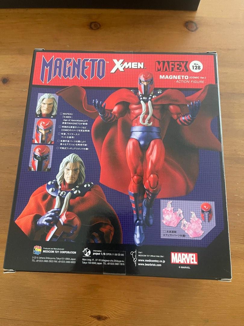 全新現貨 - Mafex No 128 Magneto 磁力王 (Comic Ver.) Medicom X Men, 興趣及遊戲, 玩具 ...