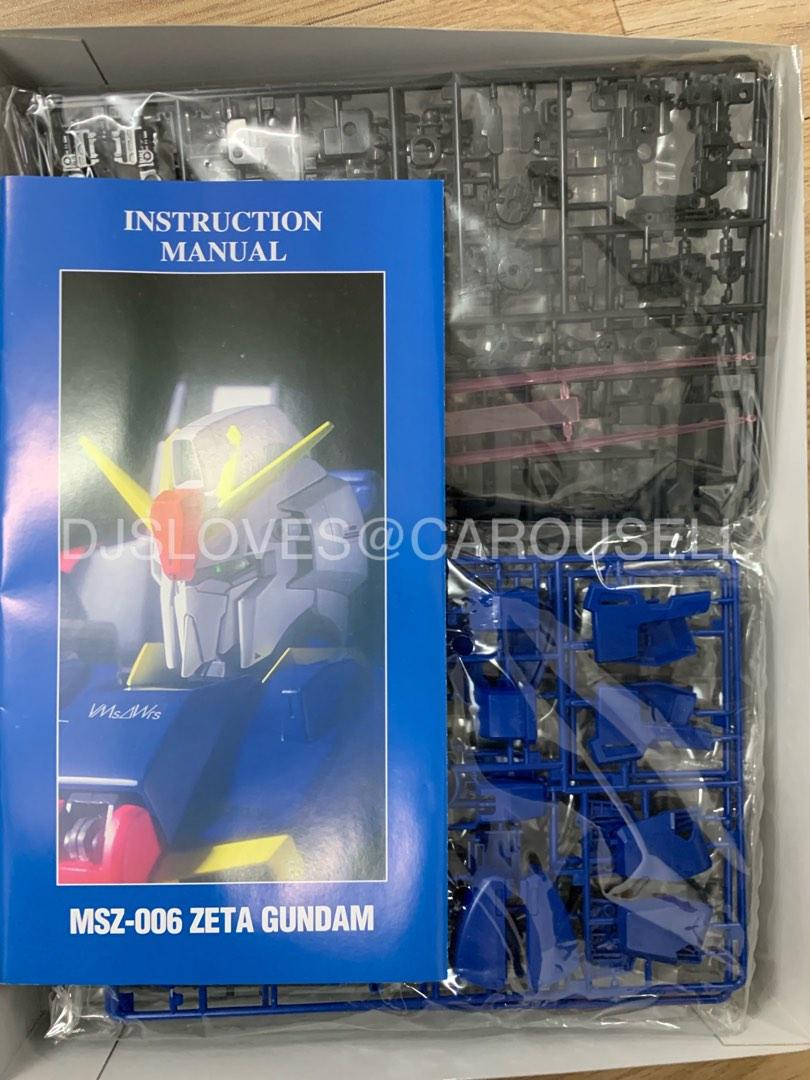 現 全新 PG Z gundam zeta perfect grade 初回限定版 機動戰士 高達 1:60 萬代 模型 , 興趣及遊戲 ...