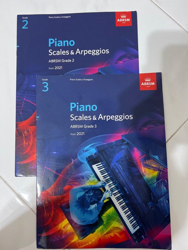 ABRSM Piano Scales & Arpeggios Grade 2 & Grade 3, Hobbies & Toys, Music & Media, Music ...