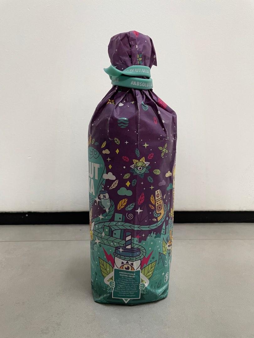 Absolut Lollapalooza Vodka Limited Edition Paper Wrap from Germany ...