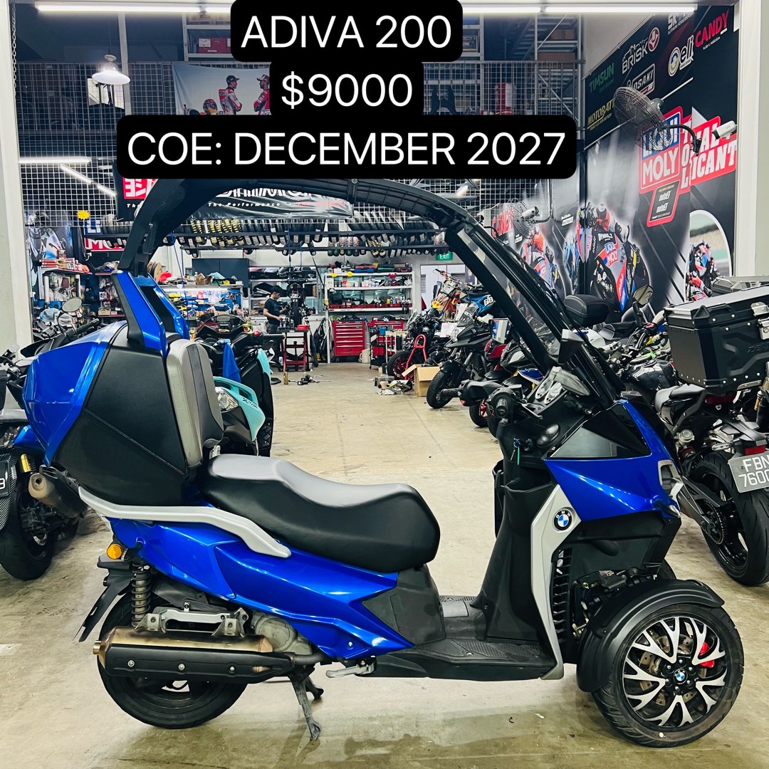Adiva, Motorcycles, Motorcycles for Sale, Class 2B on Carousell
