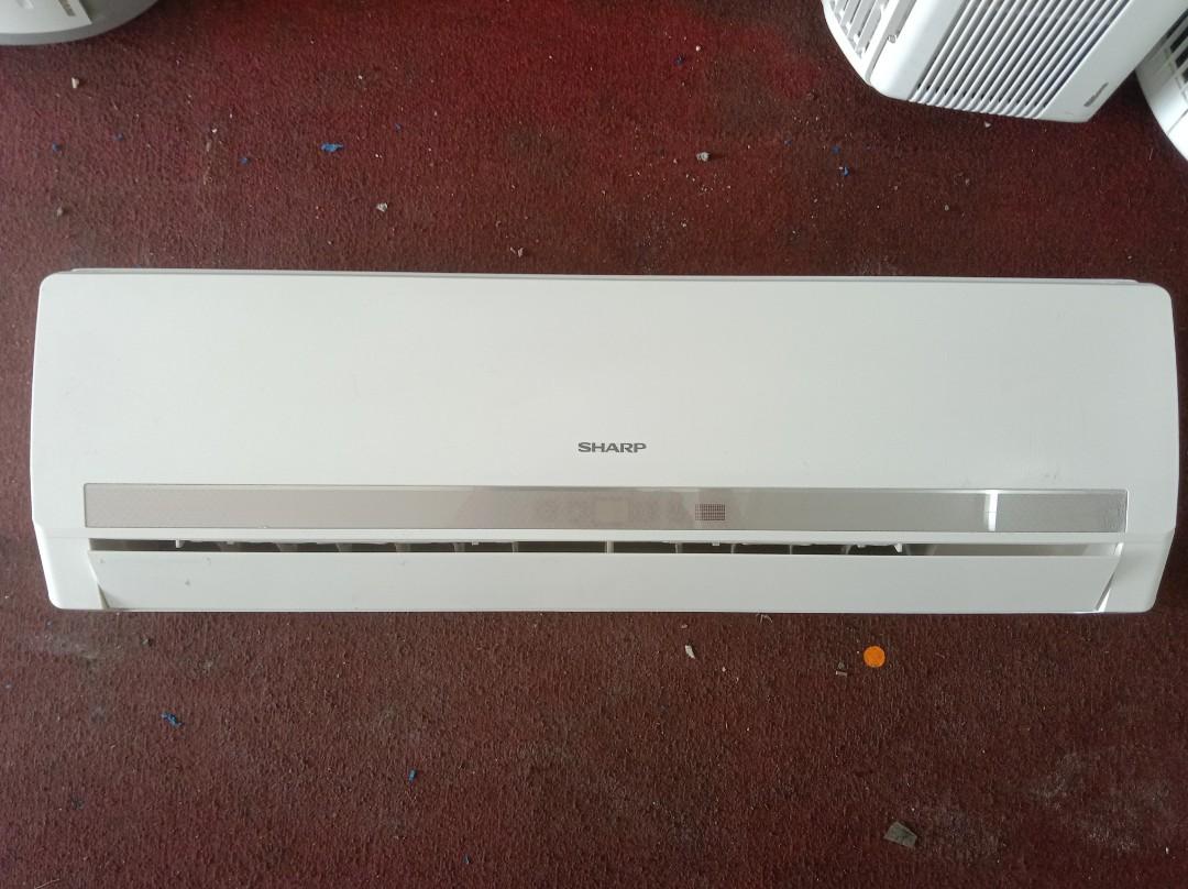 Aircond Sharp 1hp Bb080, TV & Home Appliances, Air Conditioners ...