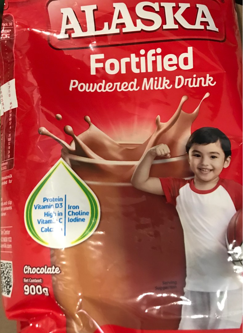 Alaska Chocolate Fortified Powdered Milk Drink 840g, Food & Drinks, Beverages on Carousell