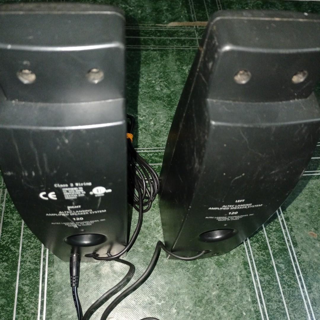 Altec lansing speaker, Audio, Soundbars, Speakers & Amplifiers on Carousell