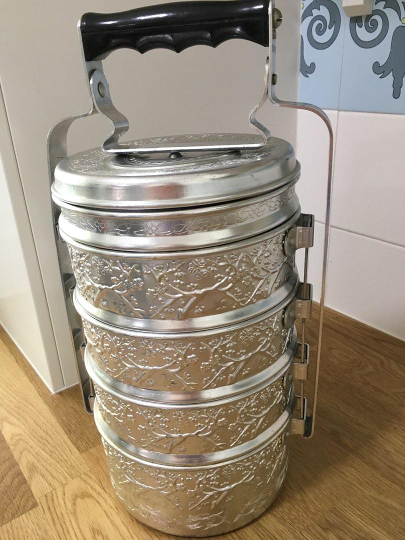 Pre loved Aluminium 4 Tier plus tingkat, Furniture & Home Living ...